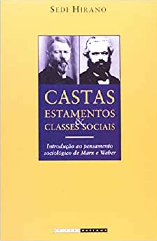 Livro Castas Estamentos E Classes Sociais Introdução Ao Pensamento